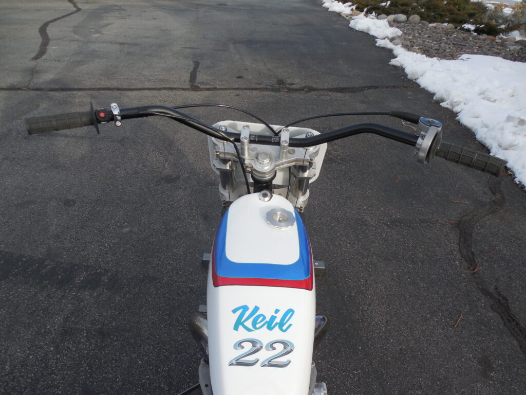 flat track handlebars 7/8 aluminum - KE Motor Sports