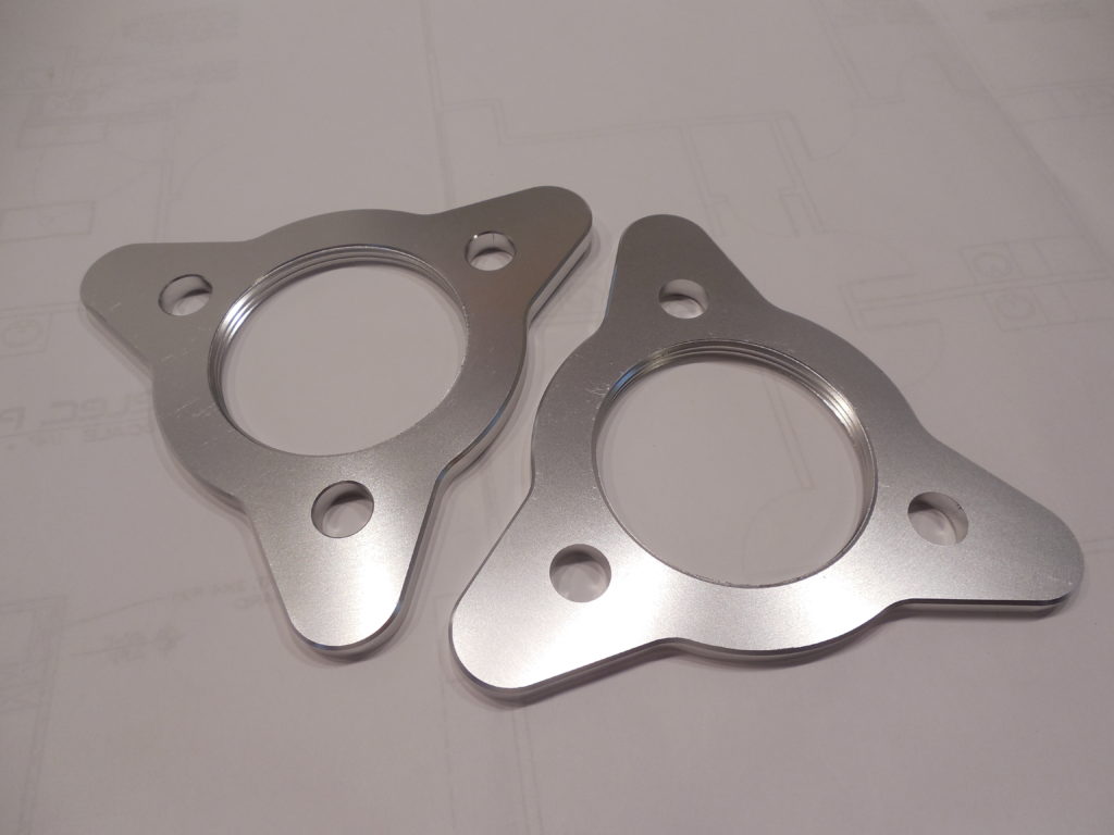 Knock Off Quick Change nut THREE EAR - KE Motor Sports