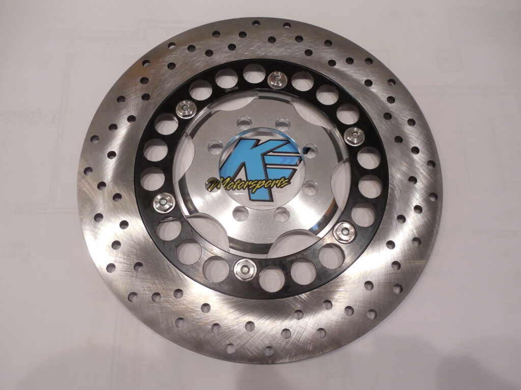 round 10.5 0 offset disc/rotor for most quick change hubs - KE Motor Sports